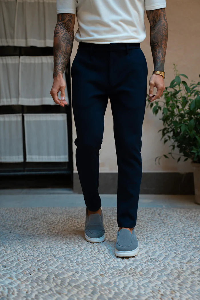 Sinners Attire - Milano Trousers - Navy – LITCollective